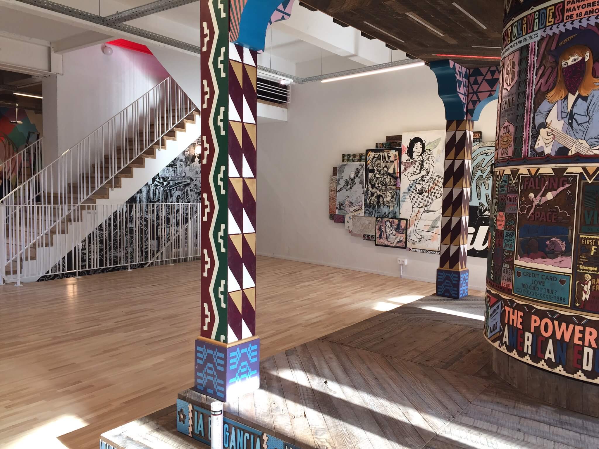 MIMA Contemporary art museum first exhibition ' City Lights', Brussels