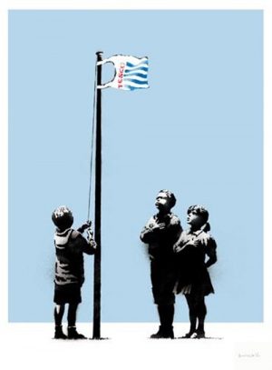 The meaning behind Banksy's "Very Little Helps"- Explained