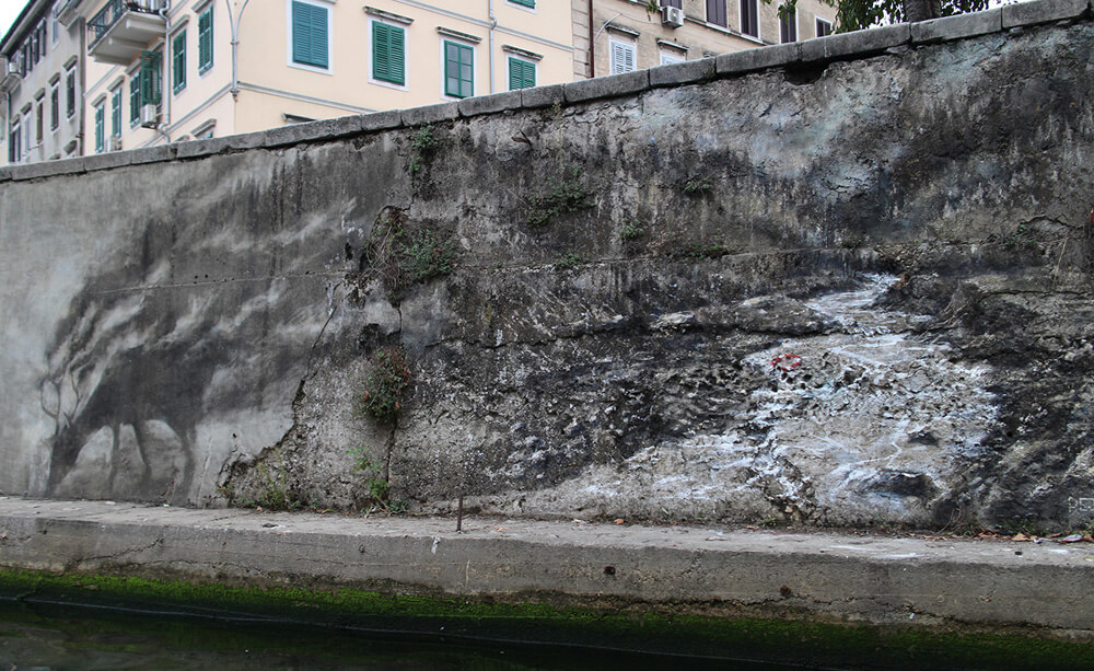 Street Artist Pejac's new works in Croatia, 2016 | GraffitiStreet.com/News