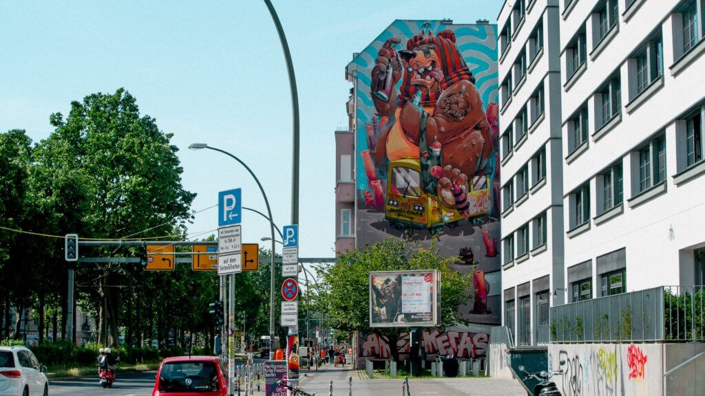 Berlin's First Street Art Mural Festival, 2018