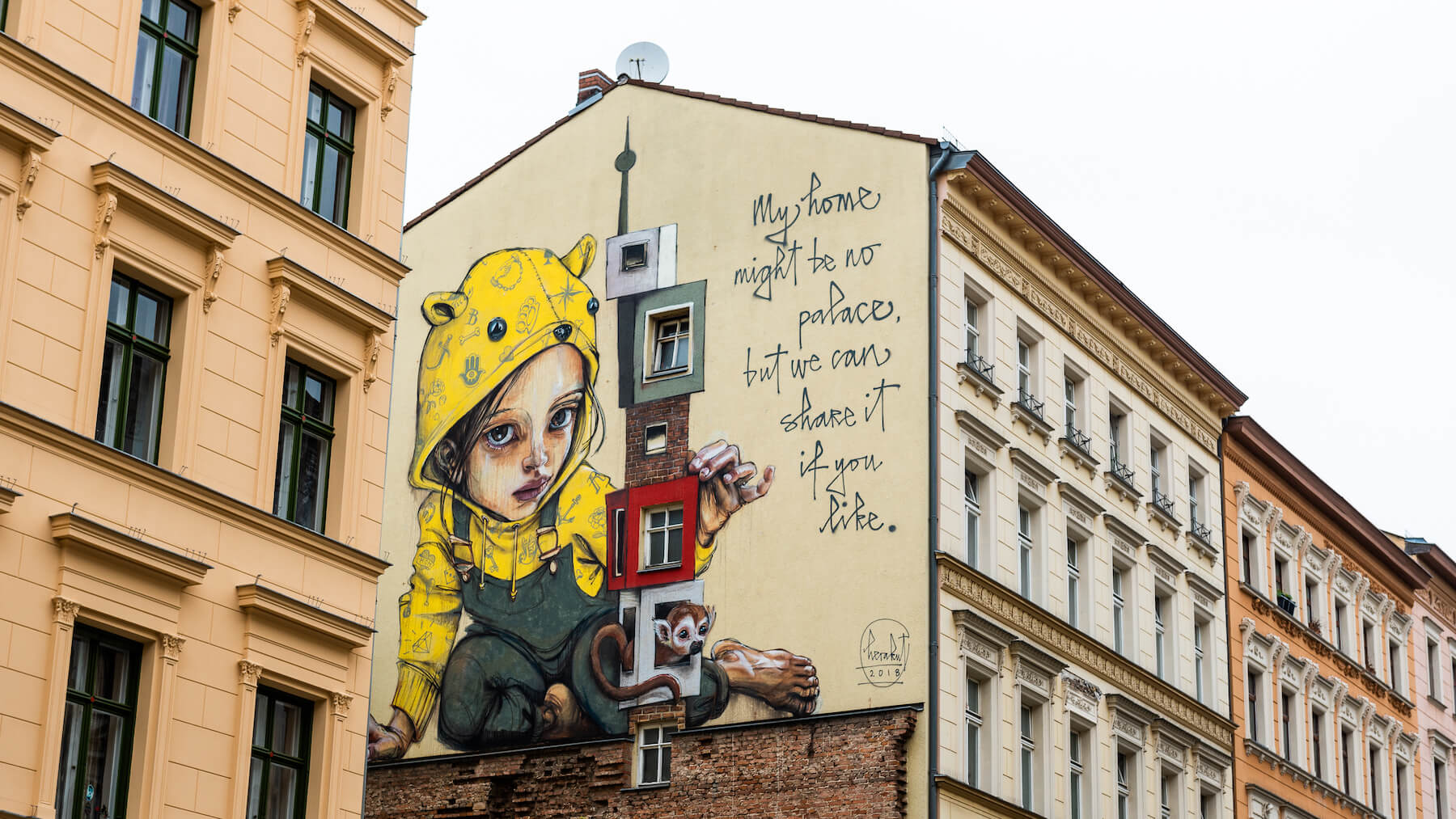 Berlin's First Street Art Mural Festival, 2018