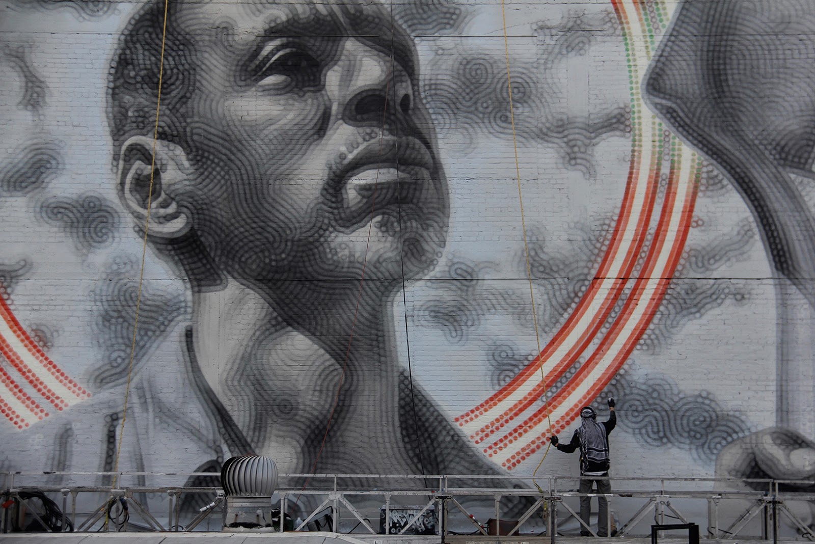 El Mac's latest Murals are Inspired by the Los Angeles Community Farm, 2019