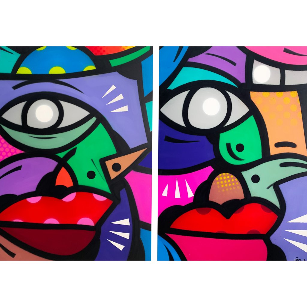 Hunto - Untitled Diptych - GraffitiStreet