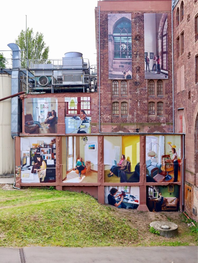 Windows // Women: Helen Bur’s Street Art Mural Reimagines Historic ...