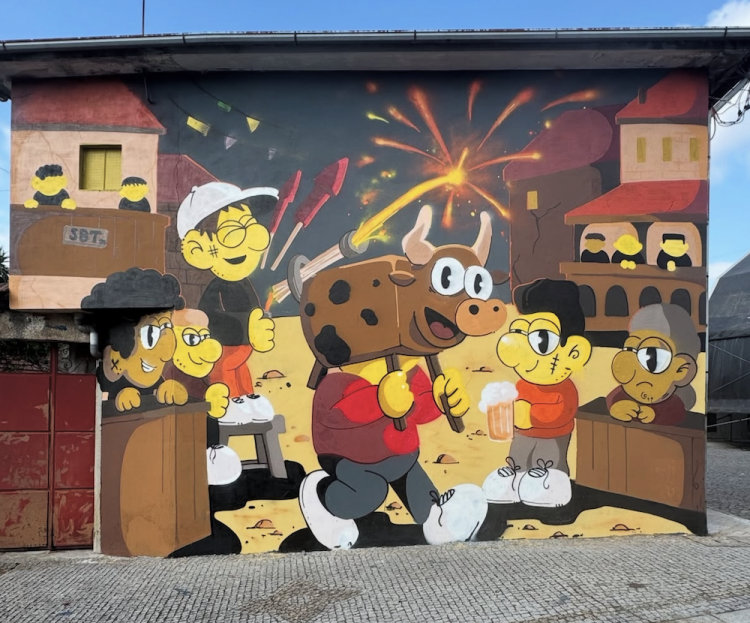 Portuguese Artist Restless Brings His Playful Characters to Sebastianas ...