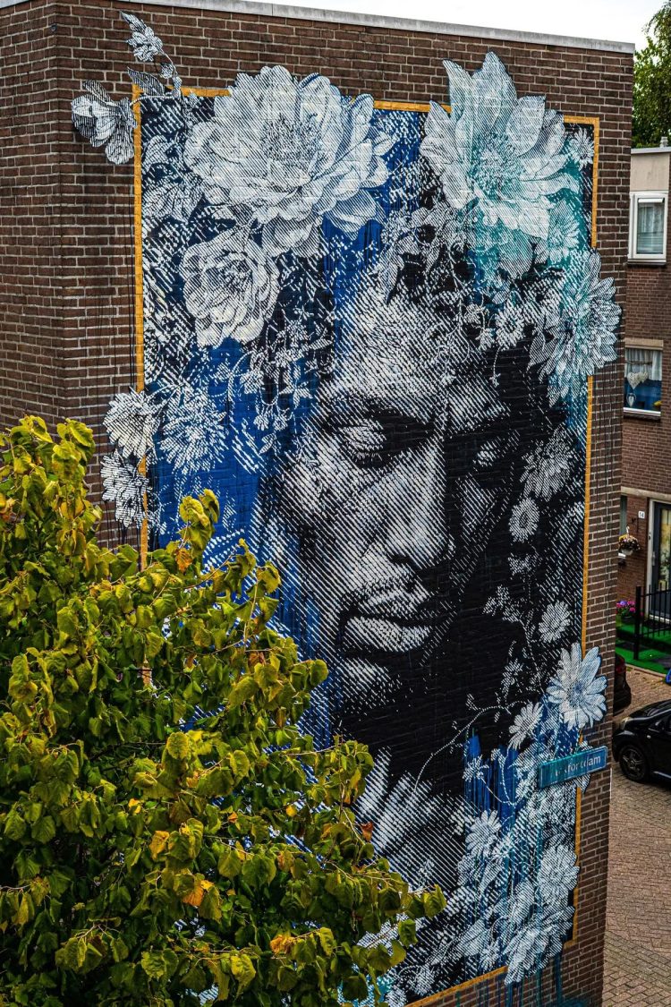 Strength RENEWed: SNIK’s New Mural for ALL CAPS Festival Rotterdam