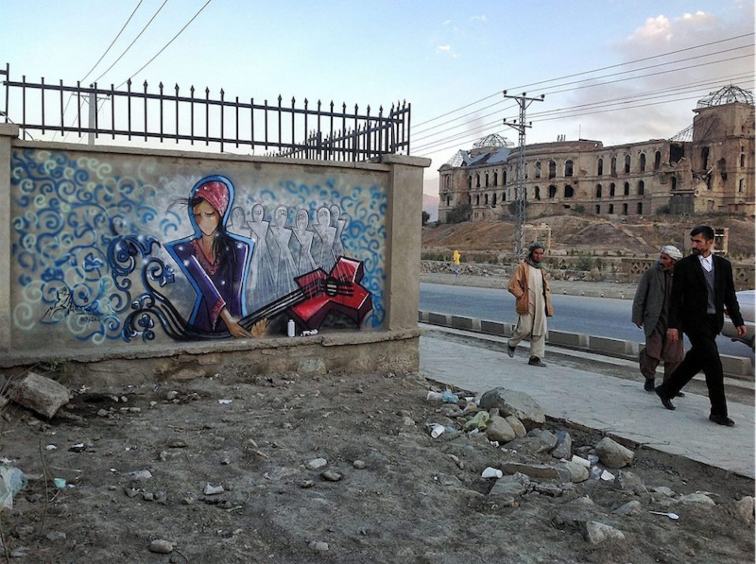 Shamsia Hassani Symbolism: Women, Silence and Music in Her Murals